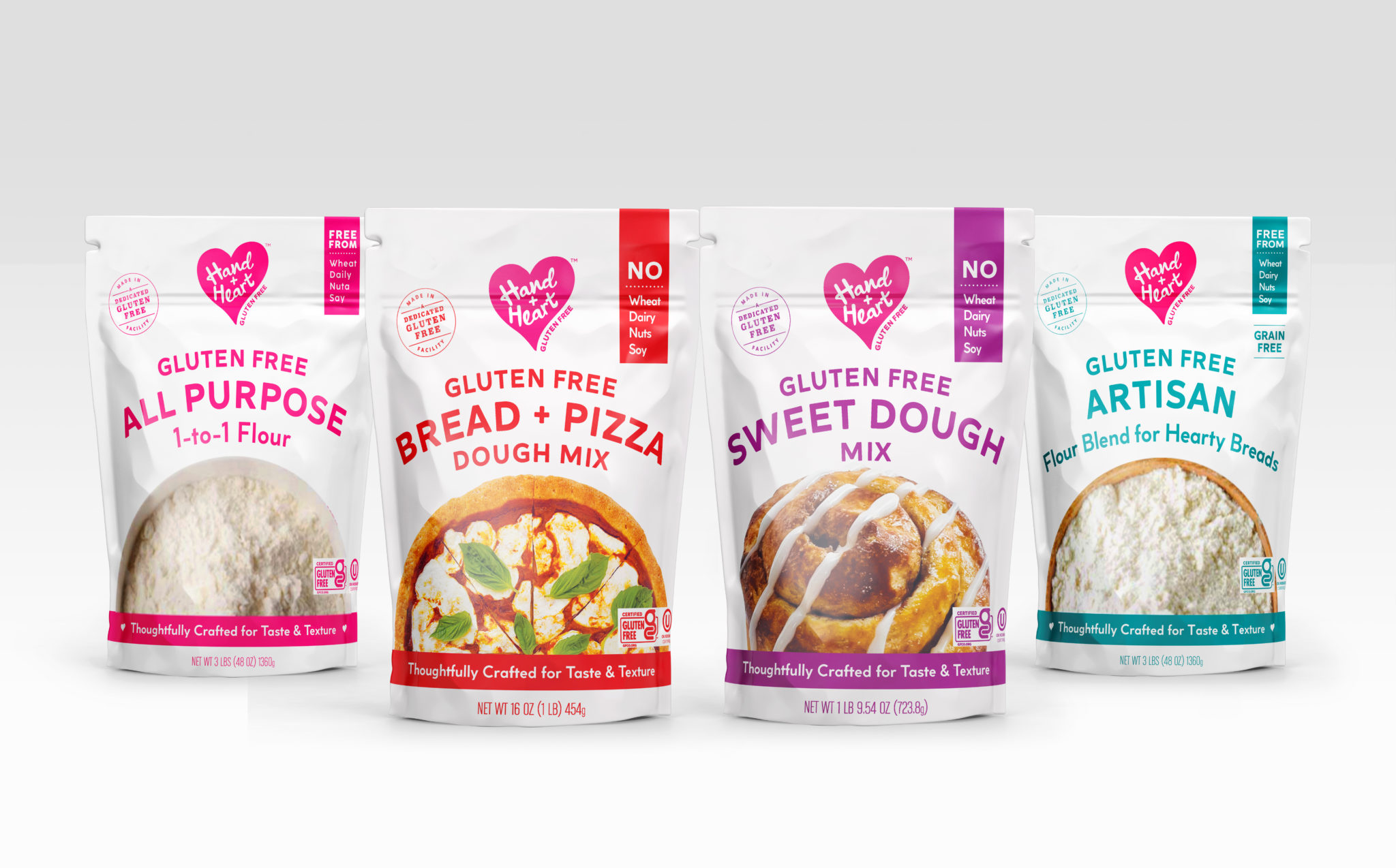 Gluten Free Sweet Dough Mix - Hand + Heart Gluten Free